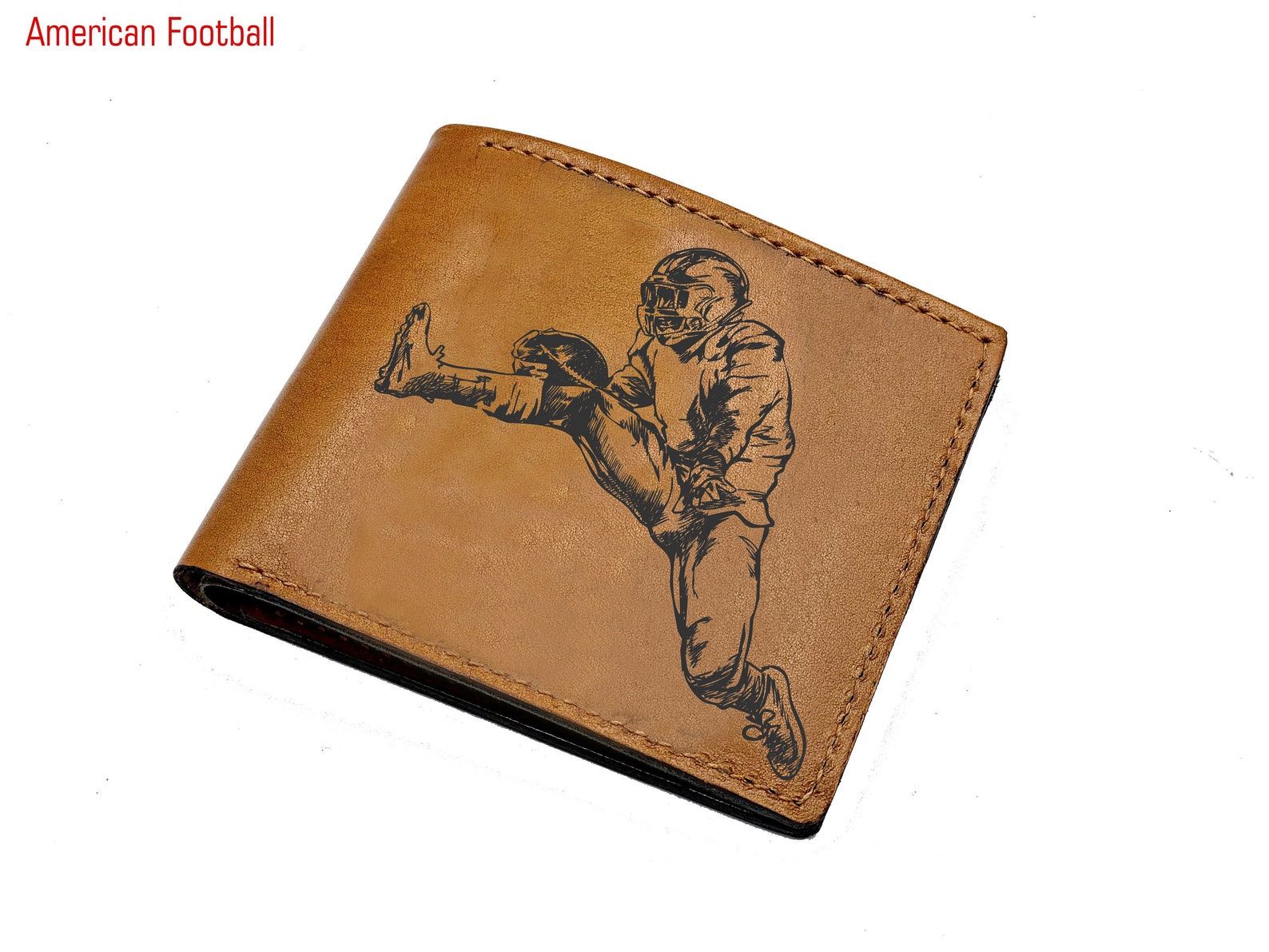 Personalized surfing sport men's wallet sport player | Etsy