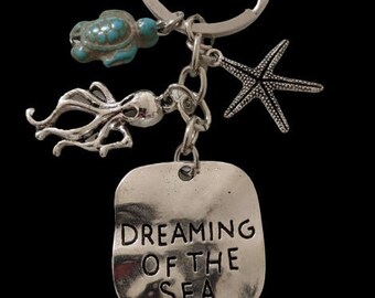 Octopus Key Ring | Etsy