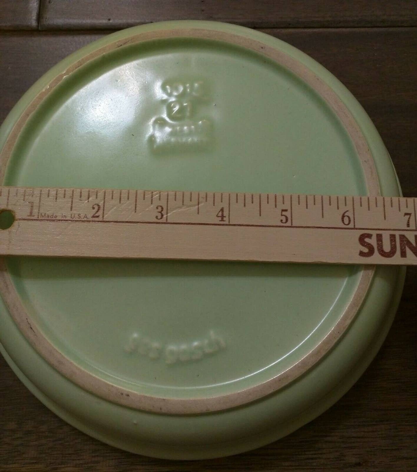 Vintage Ges Gesch Germany 1913/21 Light Green Pottery Bowl Dish Vase - Etsy