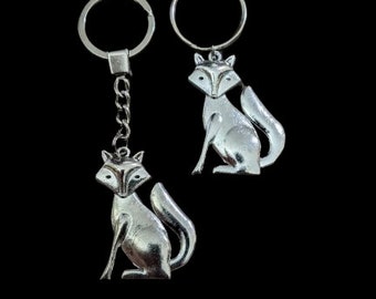 Fox Key Ring | Etsy
