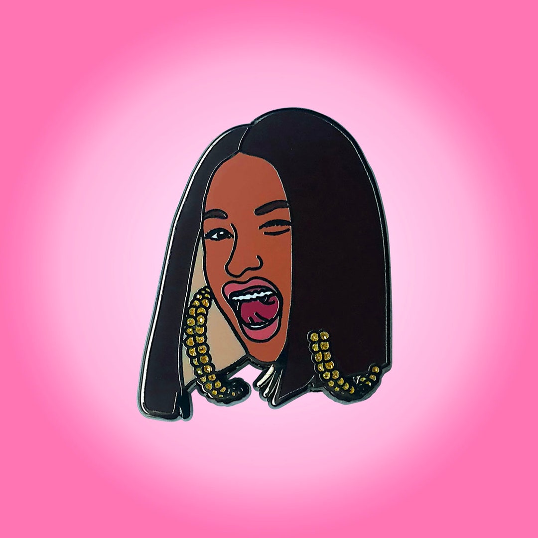 Cardi B Pin - Etsy