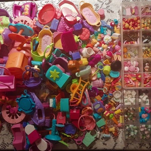 22 Pc Big Bag of LPS Fun 3 Pets 1 Random Cat OR Dog & 2 Other Pets 2 ...