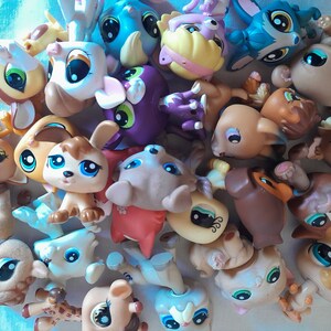 LPS Pet Lot: 3 Authentic Figures, Food & Accessories - 26 Pc Set - Etsy