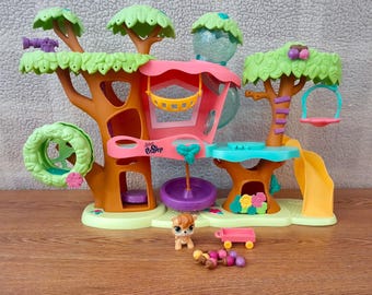 Authentic Complete LPS Playful Paws Daycare With Extra Pets and ...