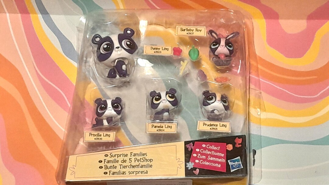 LPS Surprise Families Playset Ling Family Pandas 3903 3906 Plus Suprise ...