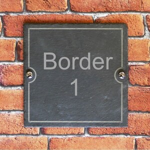 Slate House Sign | Slate House Names | Slate House Plaque | Slate Name ...