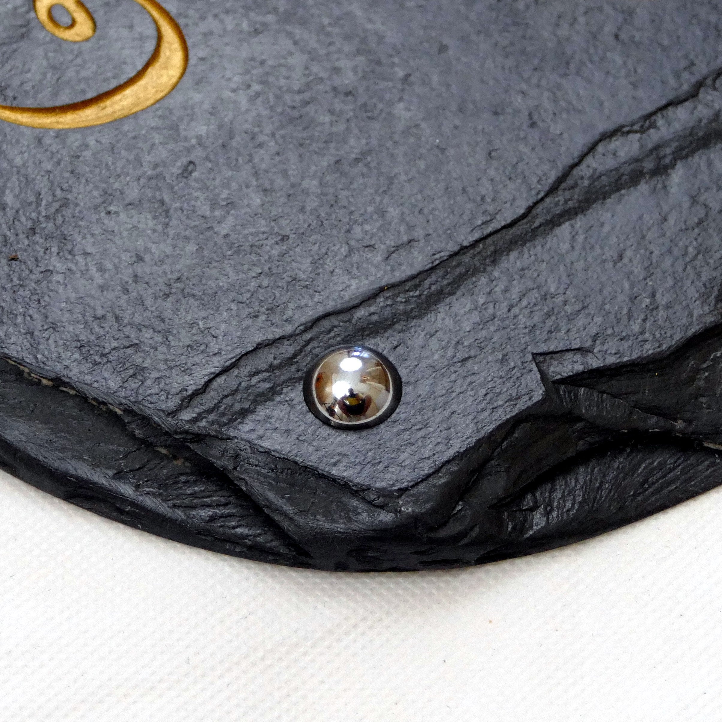 Hand Cut Oval Slate House Sign 35cm X 24cm - Etsy