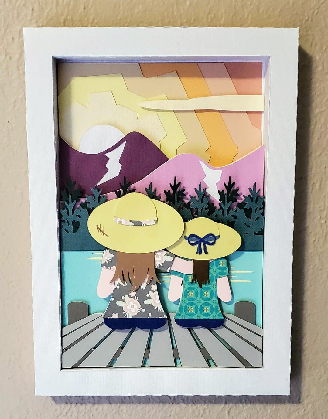 Grandmother, Mother, and Child on Pier SVG File by Cindy Duke - Etsy