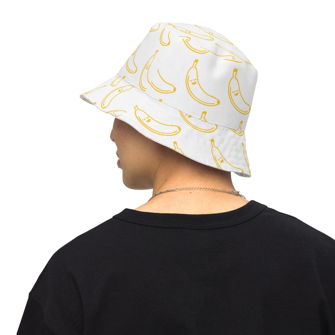 Banana Boi - Reversible Bucket Hat - Etsy