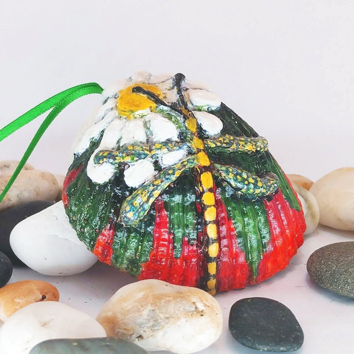 Hand-painted Shell Art: Nature, Scenery & Landscapes - Etsy