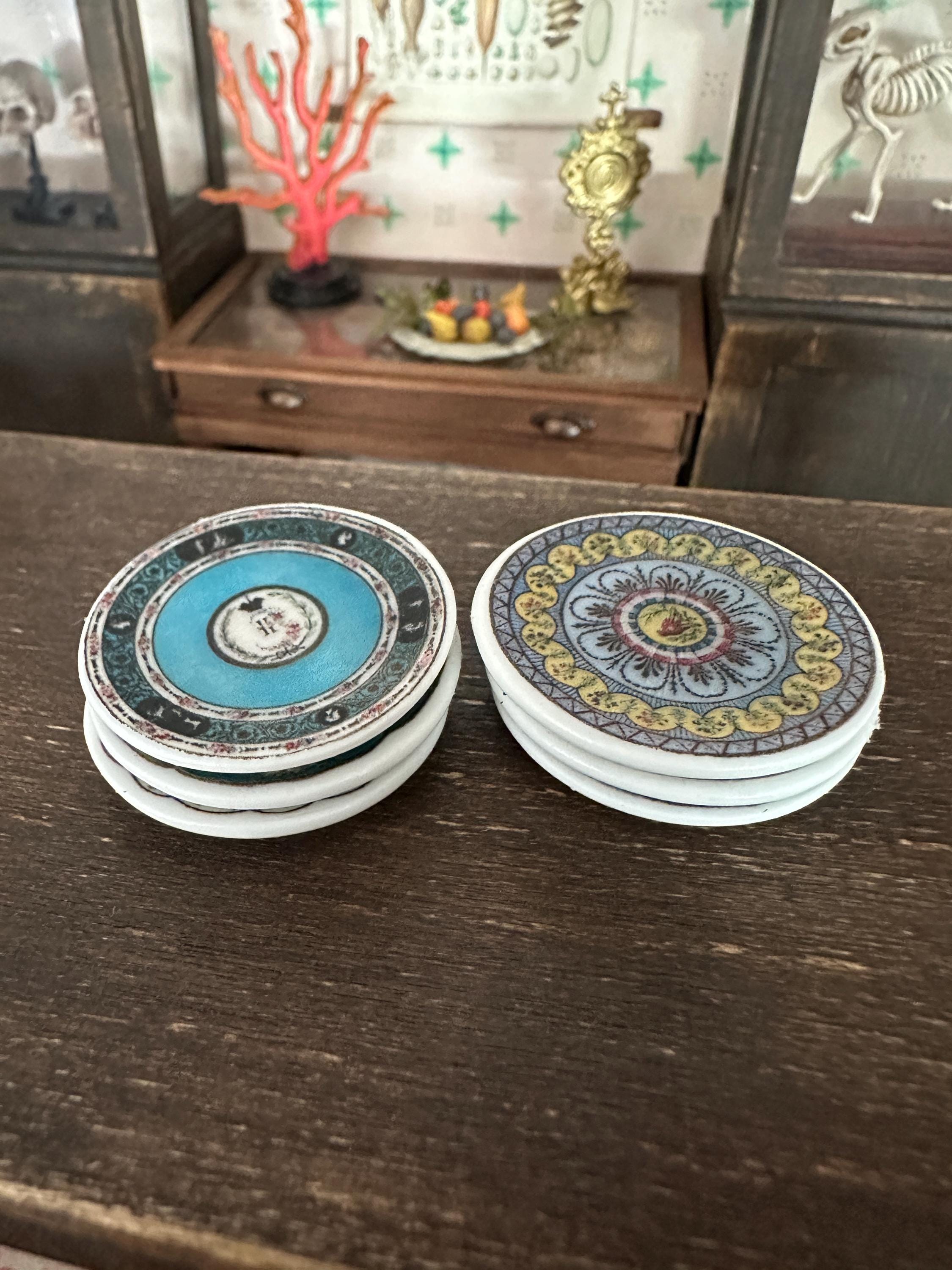 Dollhouse Miniature LARGE Plates - Etsy