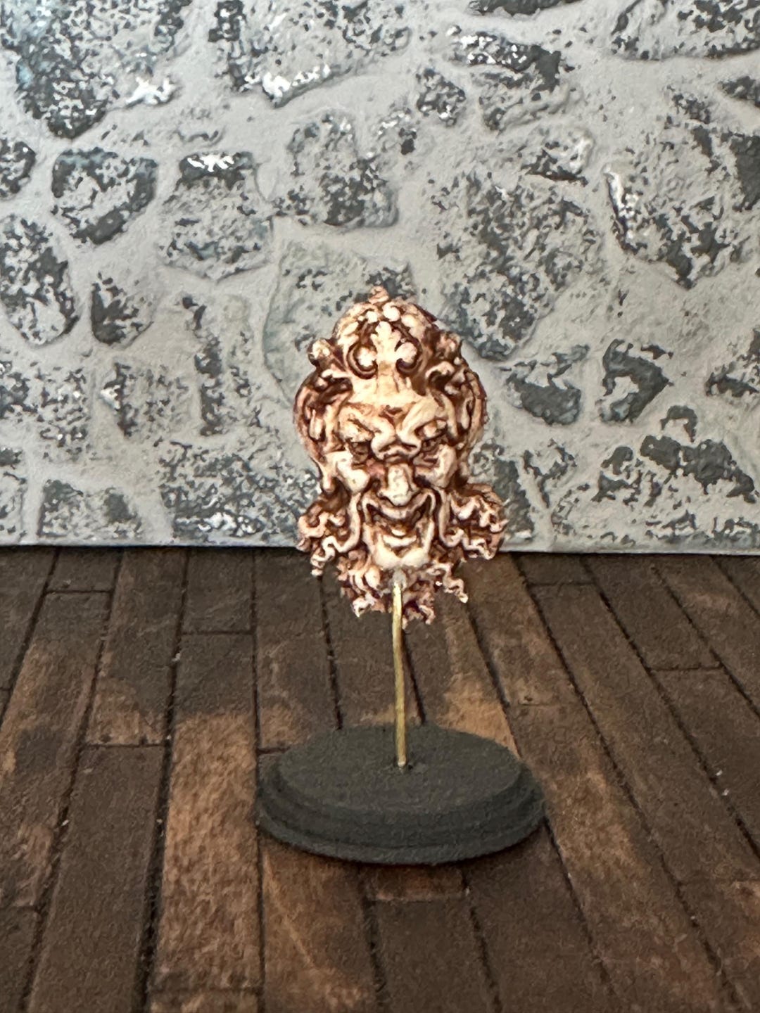 Handmade Doll House Miniature Art Collectors Statue Ornament Aged ...