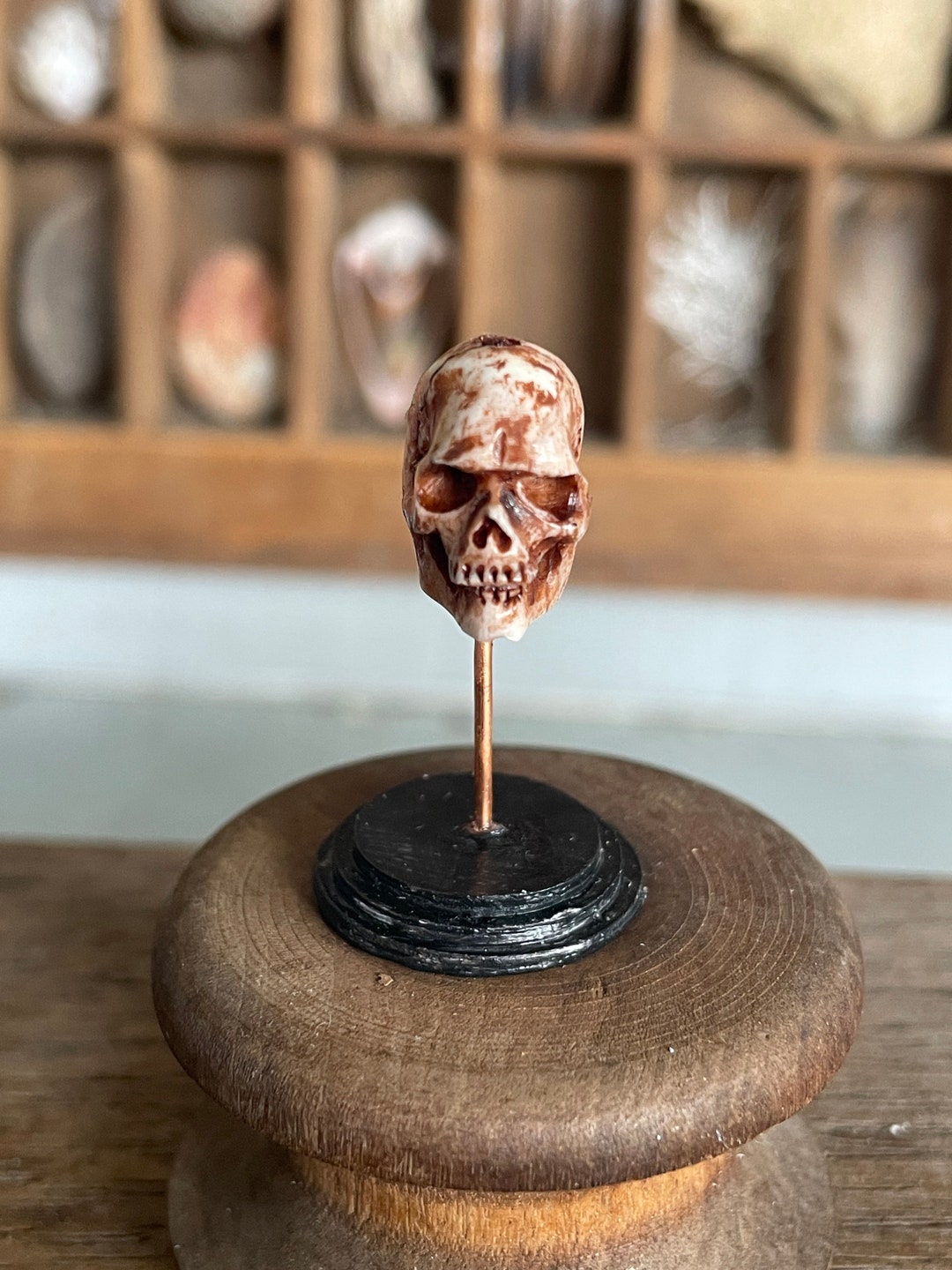 Handmade Doll House Miniature Art Collectors Statue Ornament Aged ...