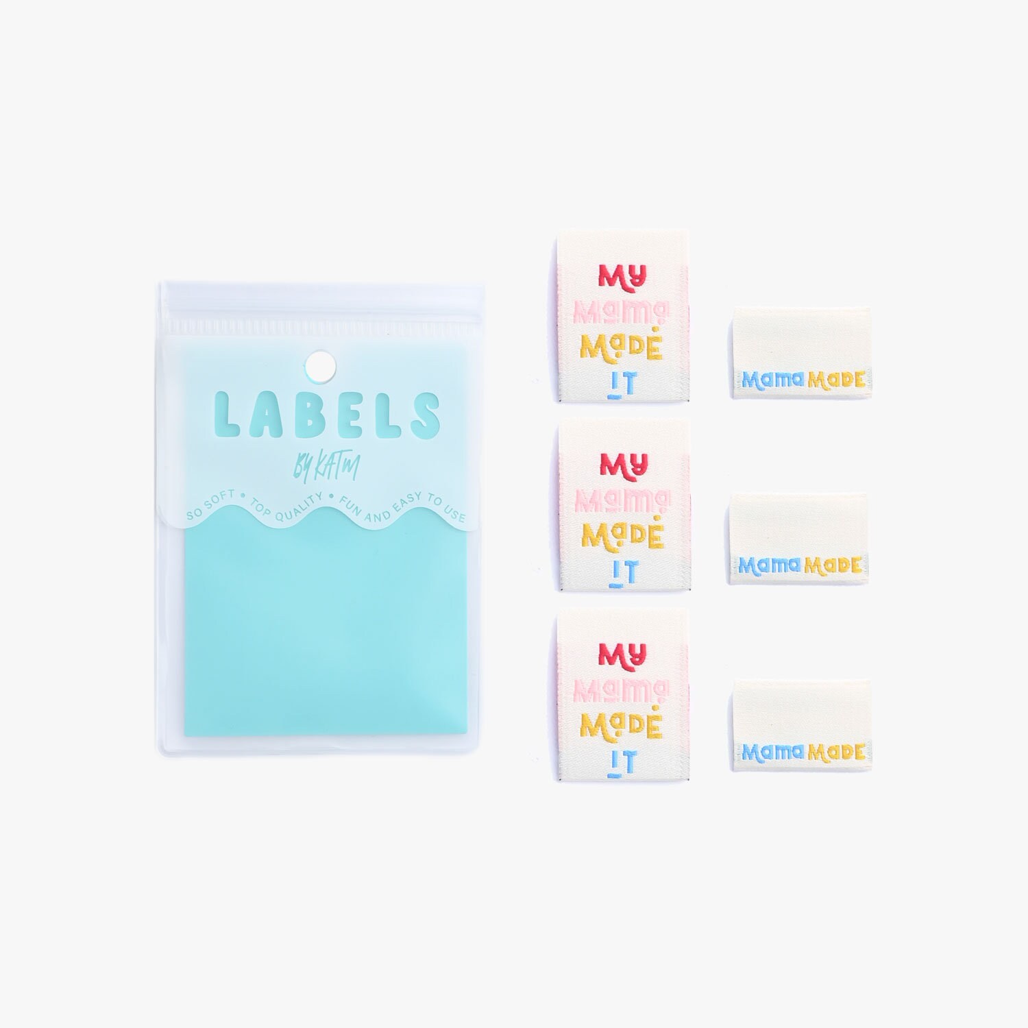My Mama Made It: 6 Pack Woven Kylie and the Machine KATM Labels - Etsy
