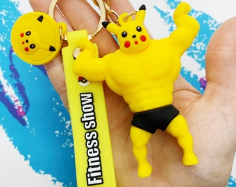 Buff Pikachu - Etsy