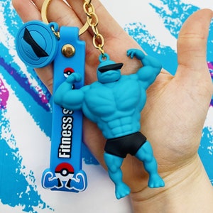 Buff AF Pokemon Keychain squirtle Squad - Etsy