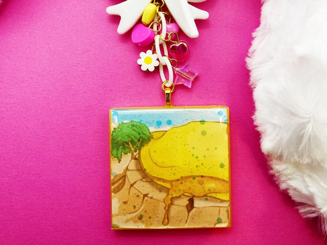 Neopets Giant Omelette Cheesy Charm Keychain - Etsy