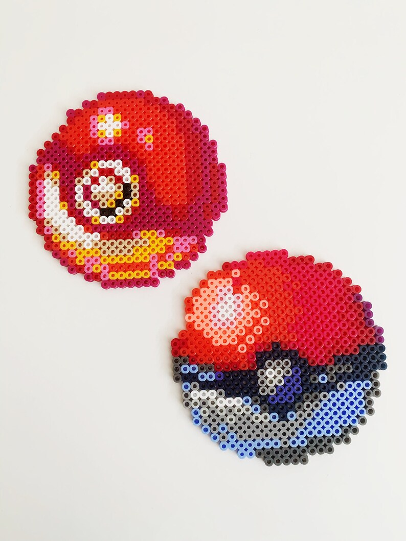 Pokèmon Pokèball Perler Bead Sprites/wall Hangings - Etsy