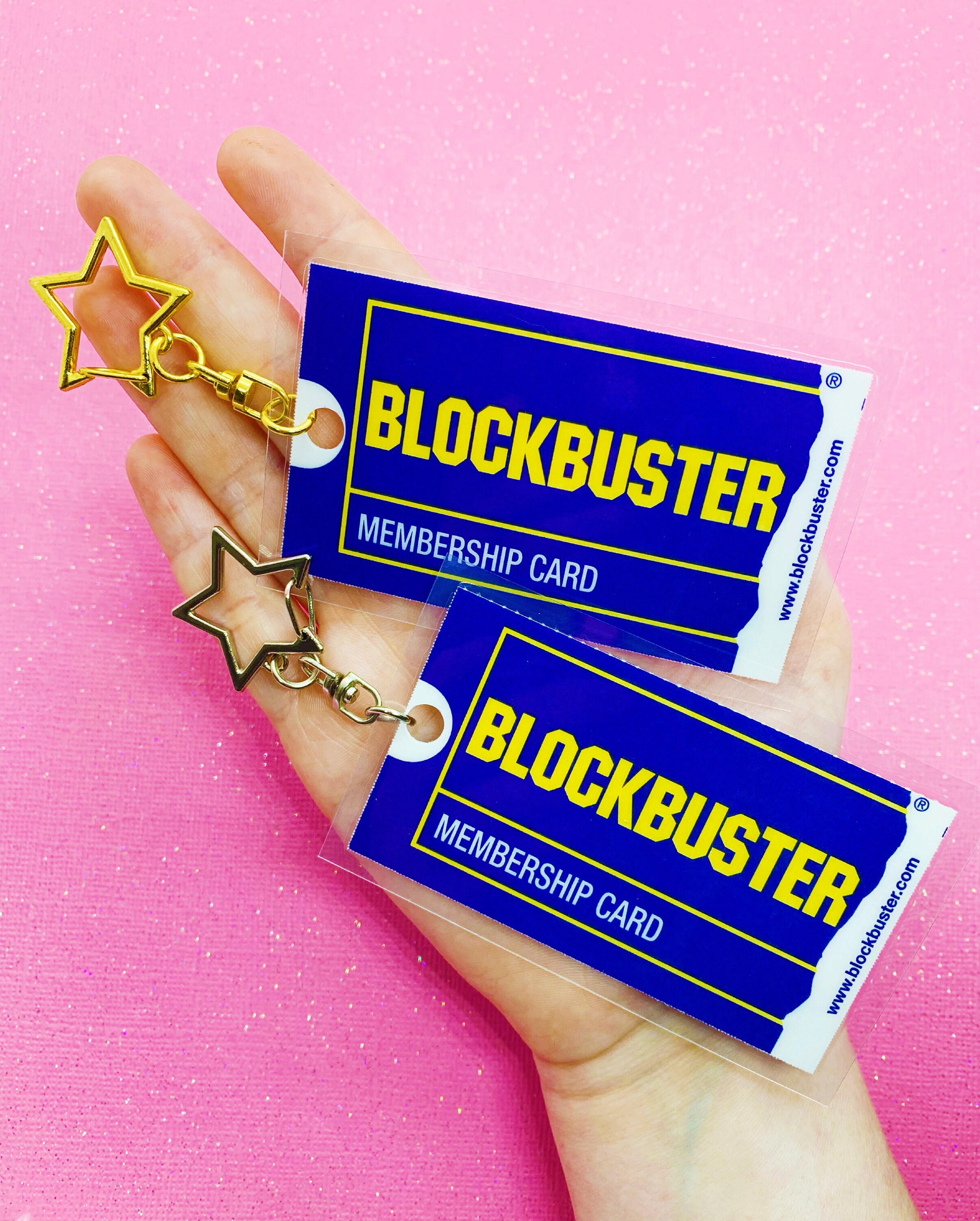 Official Blockbuster Membership Card Keychains - Etsy