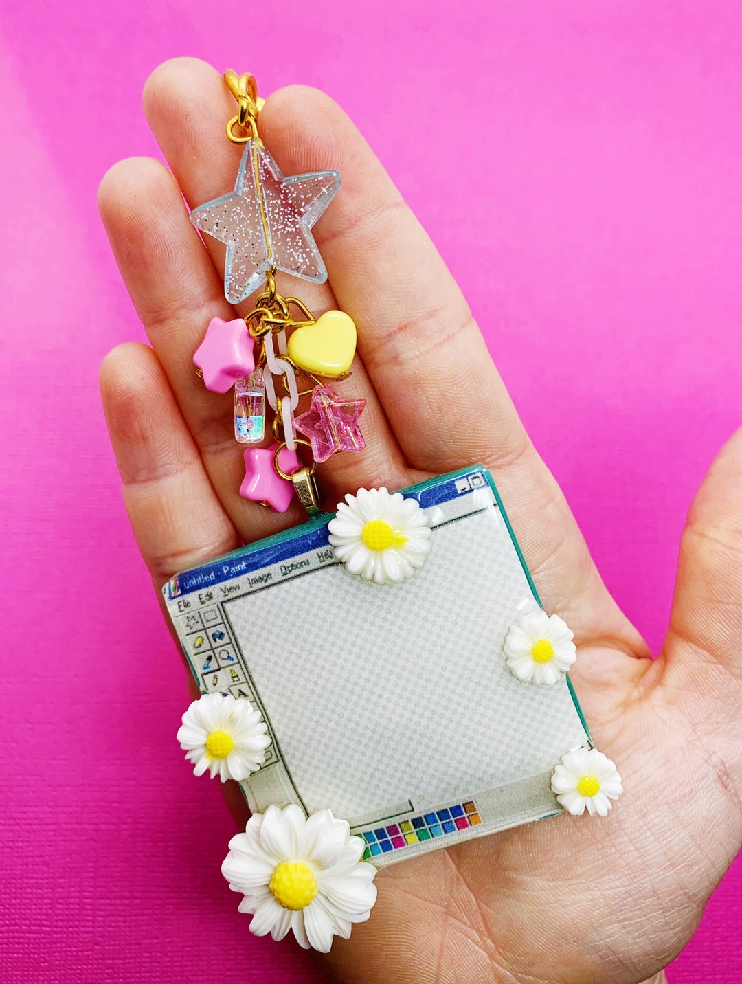 Y2k Microsoft Paint Charm - Etsy