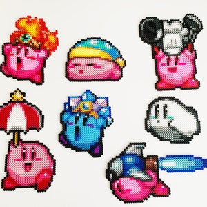 Kirby Perler Bead Sprites/wall Hangings - Etsy