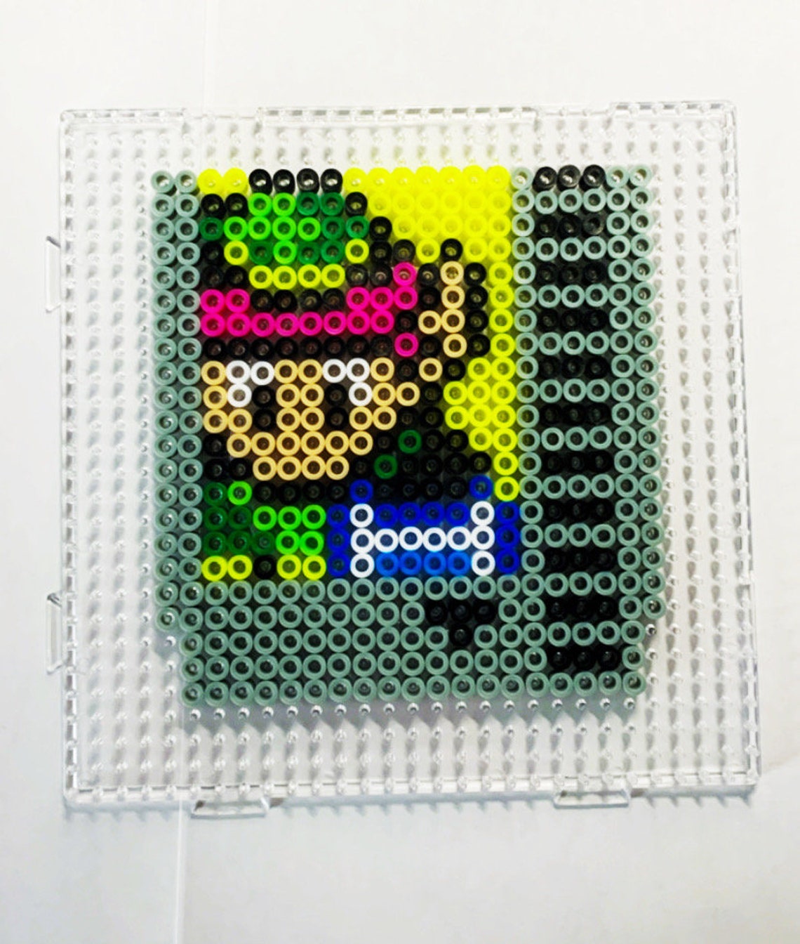 NES nintendo Entertainment System Perler Bead Gaming Cartridge Wall ...