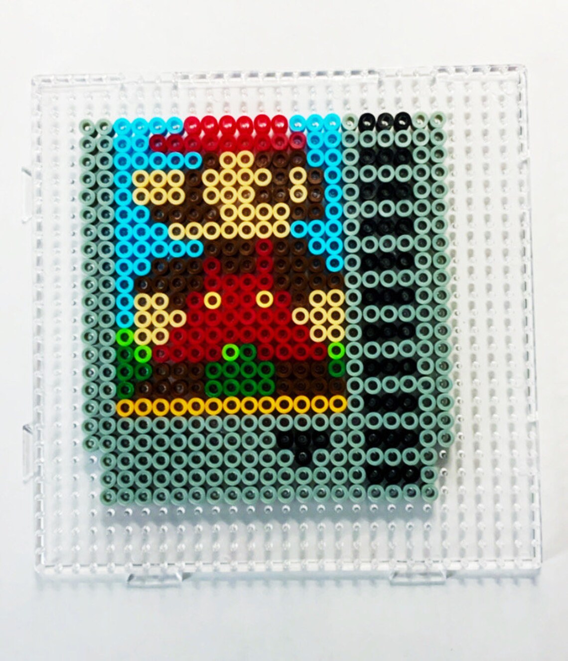 NES nintendo Entertainment System Perler Bead Gaming Cartridge Wall ...
