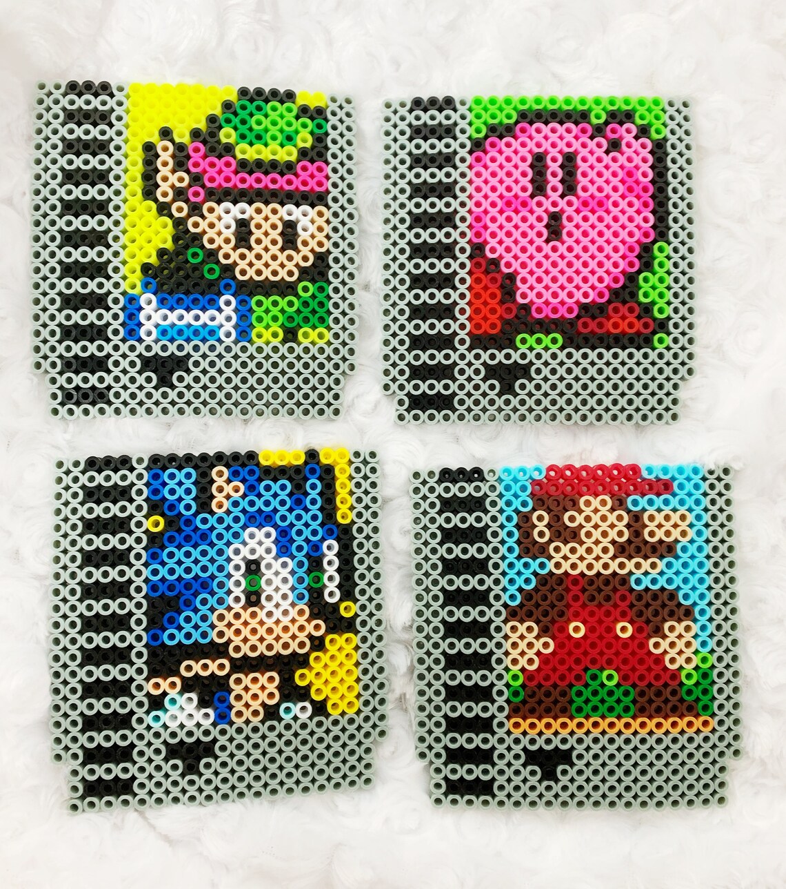 NES nintendo Entertainment System Perler Bead Gaming Cartridge Wall ...