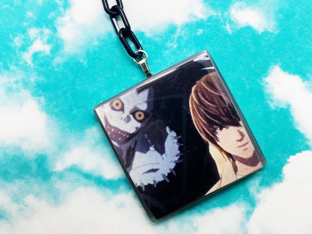 DEATH NOTE Light and Ryuk Charm Keychain - Etsy