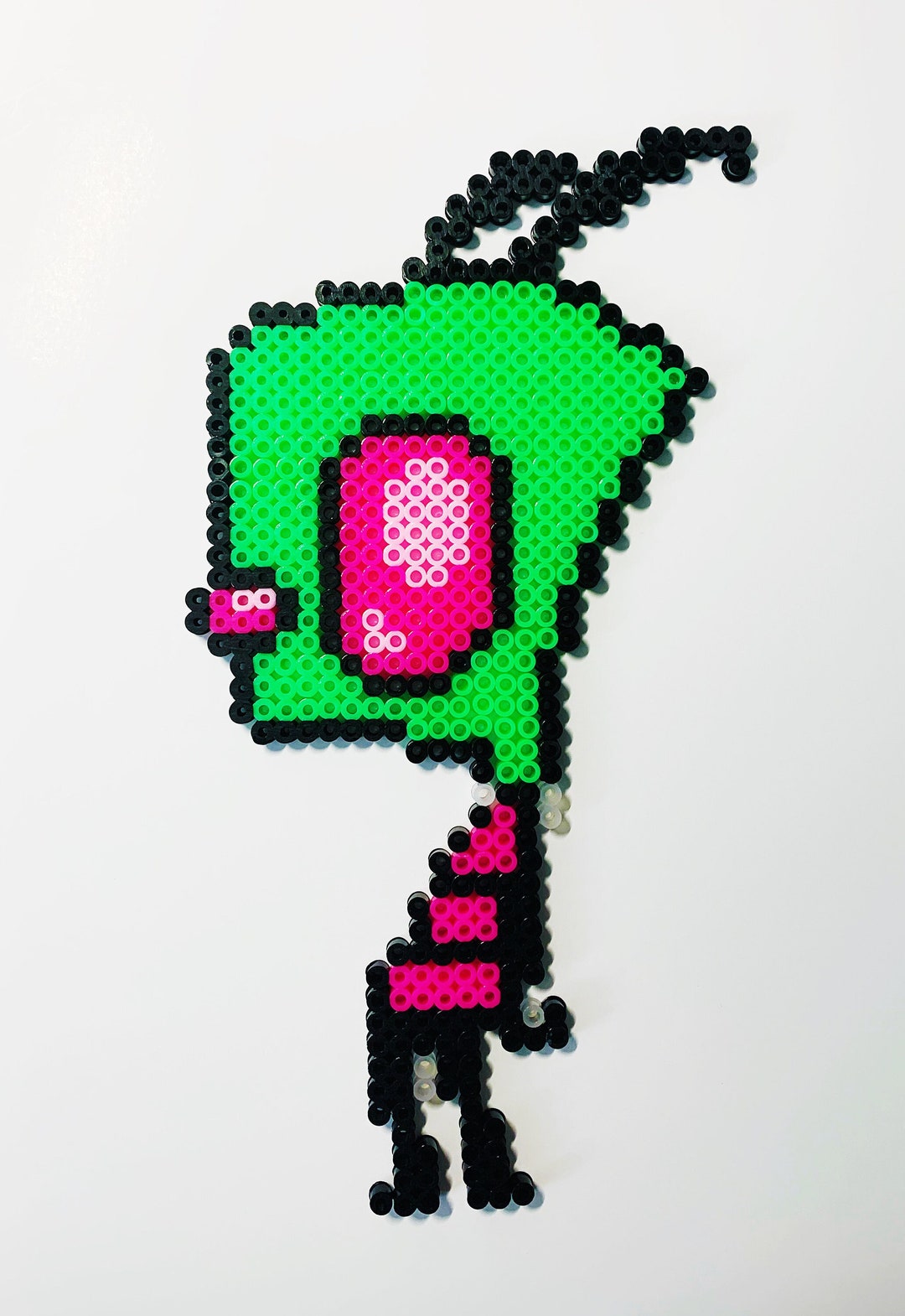 Zim Invader Zim Perler Bead Wall Hanging Sprite - Etsy