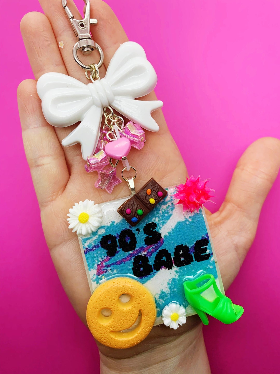 90's Babe Y2K Nostlagia Charm - Etsy