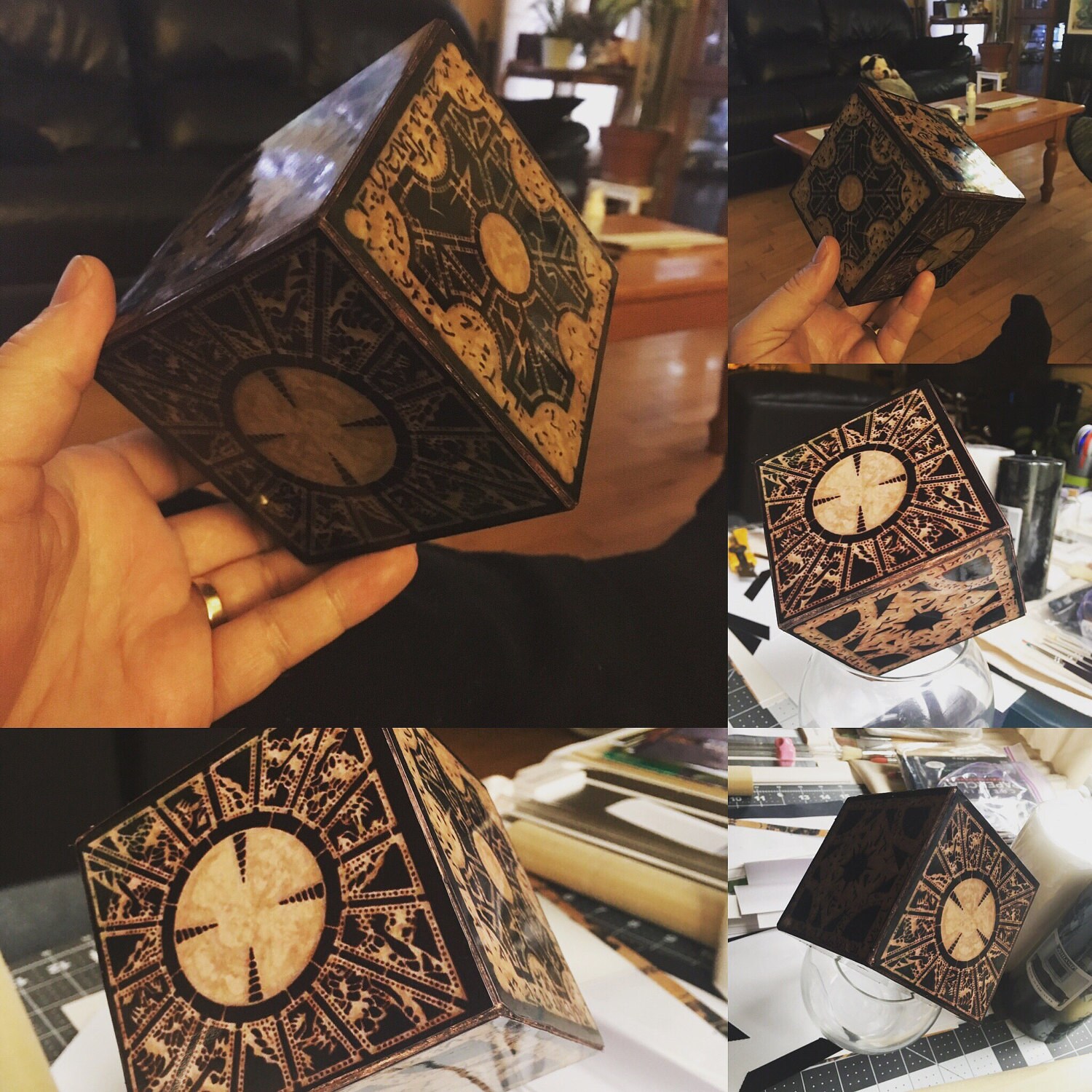 Hellraiser Puzzle Box 1:1 Static Replica Lament Configuration