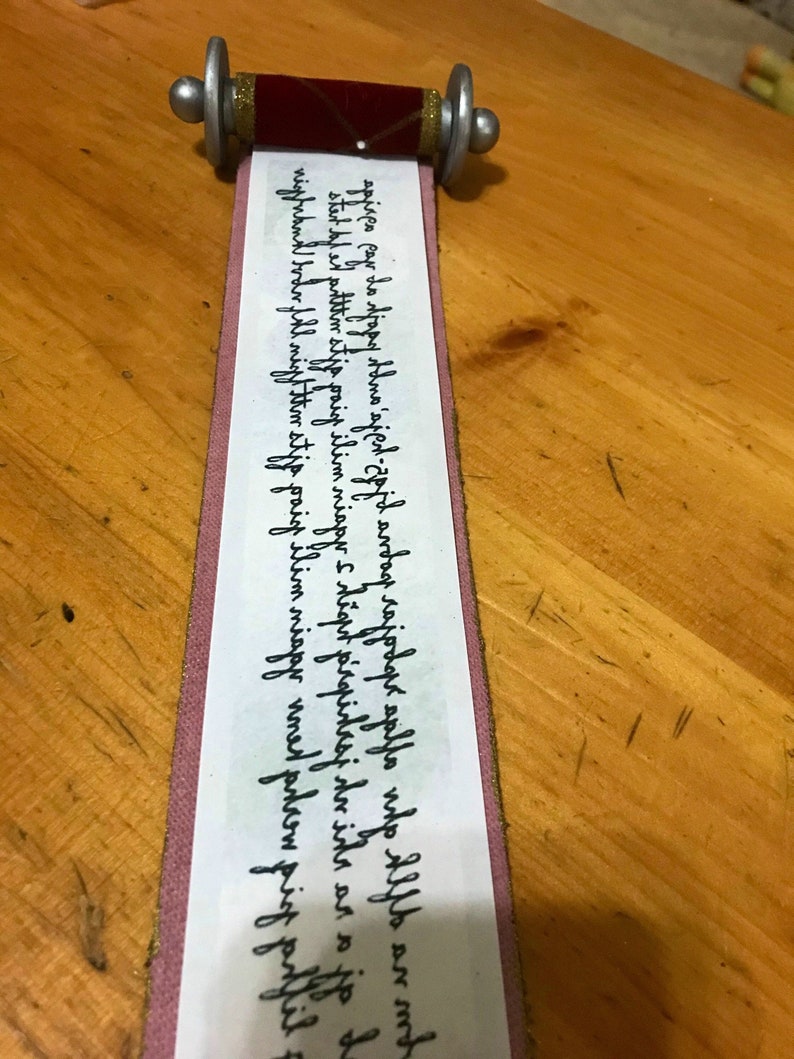 Once Upon A Time Dark Curse Scroll Replica Prop | Etsy