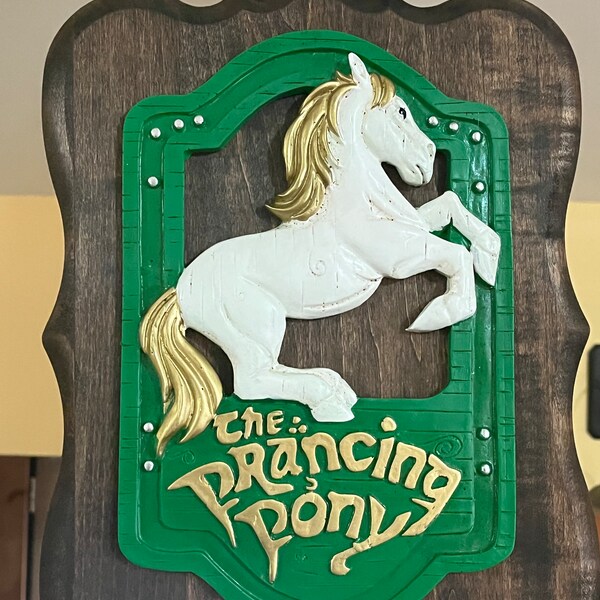 Prancing Pony Sign - Etsy