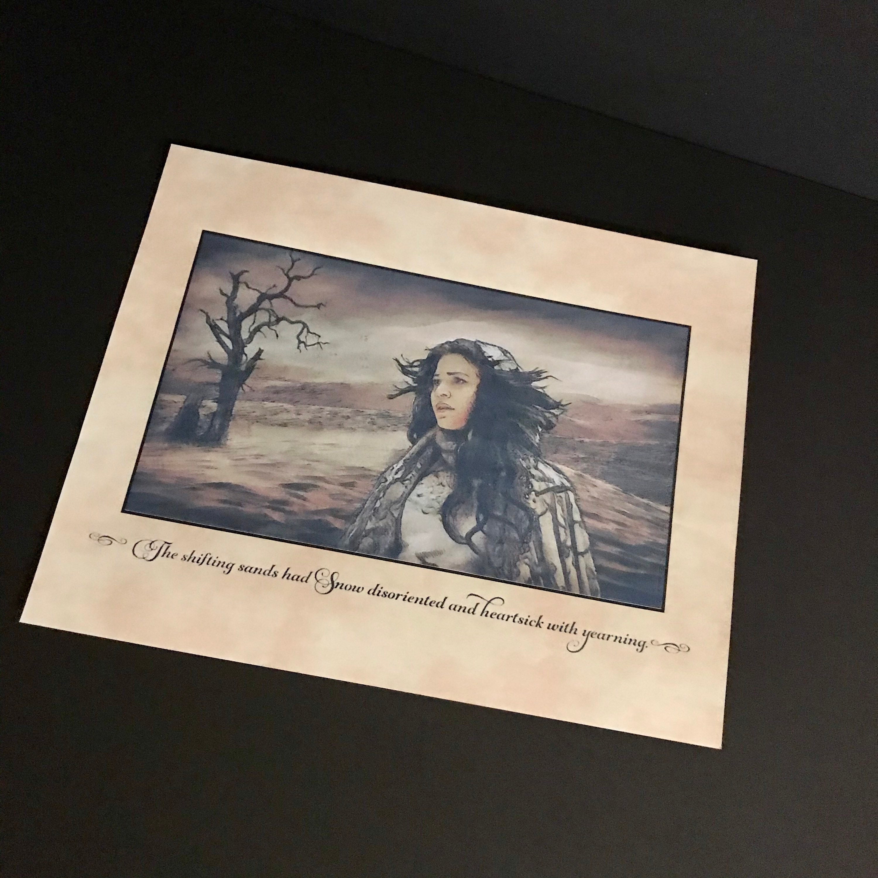 Once Upon A Time Season 7 Character Prints: Handmade in Canada (11 x 14)