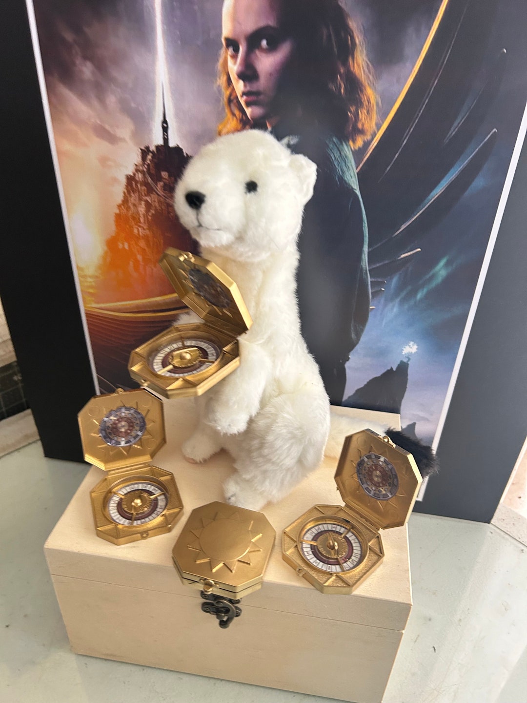 His Dark Materials Lyra Daemon Pan Plush Animal With Mini Plastic ...