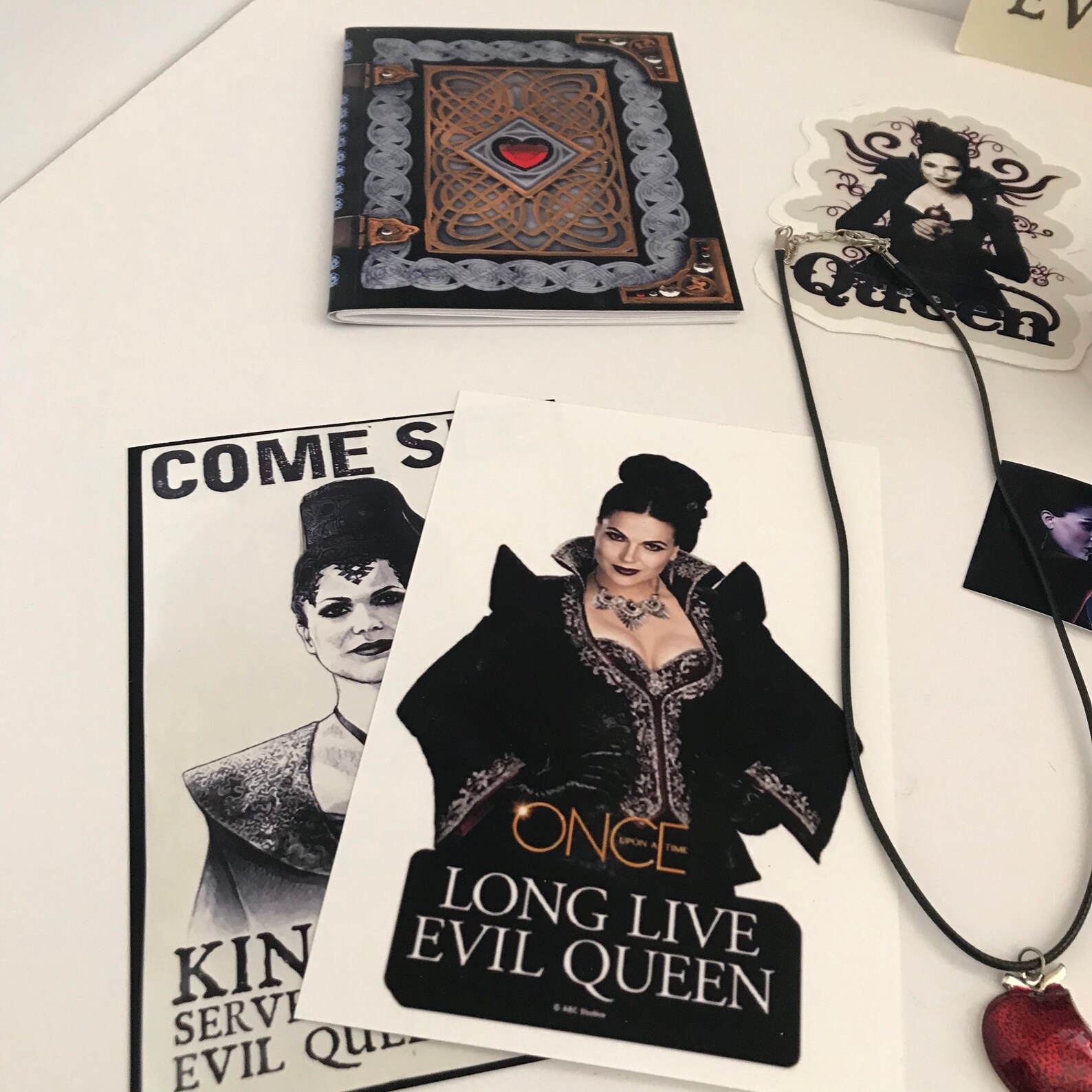 Once Upon A Time Evil Regals Super Fan Pack - Etsy