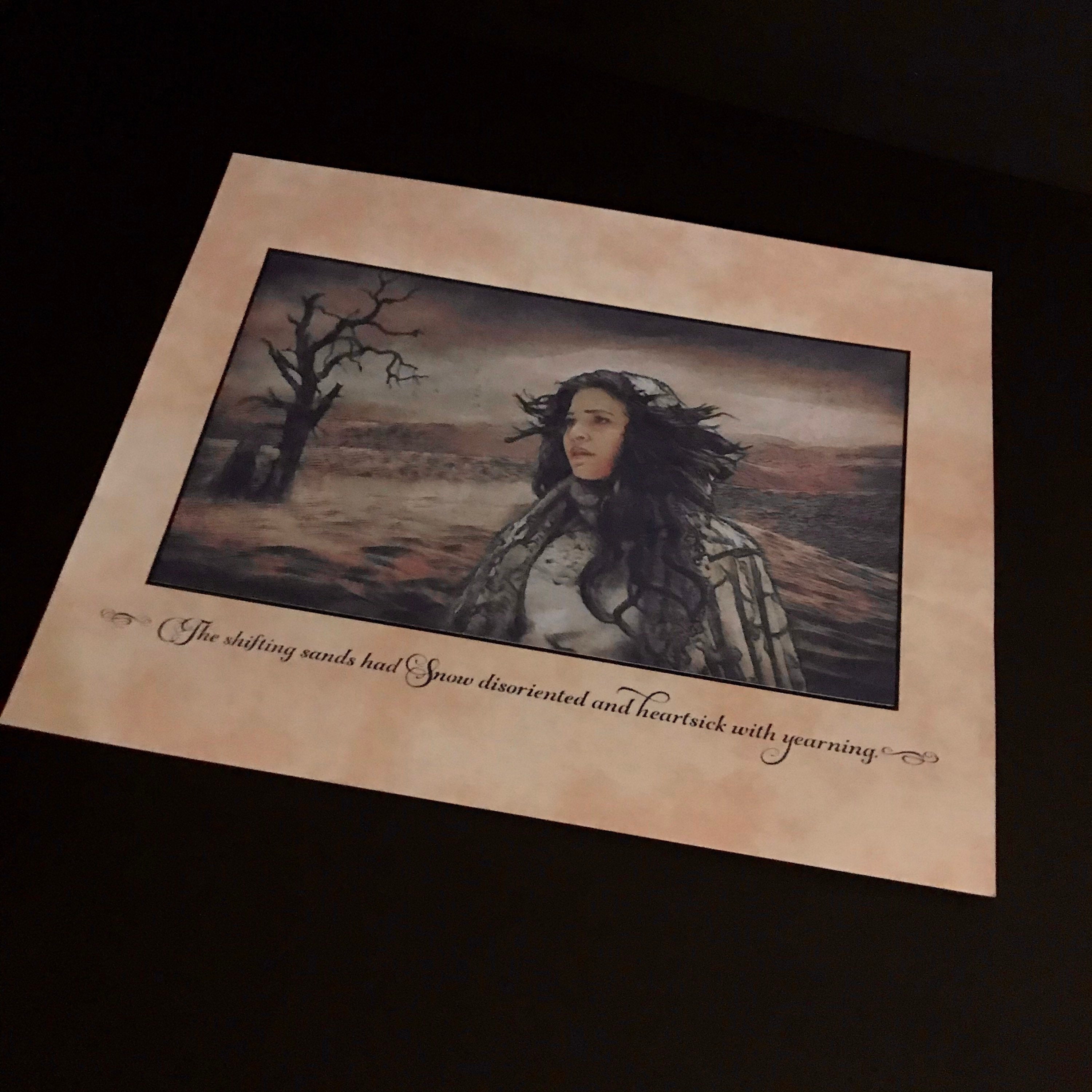 Once Upon A Time Season 7 Character Prints: Handmade in Canada (11 x 14)