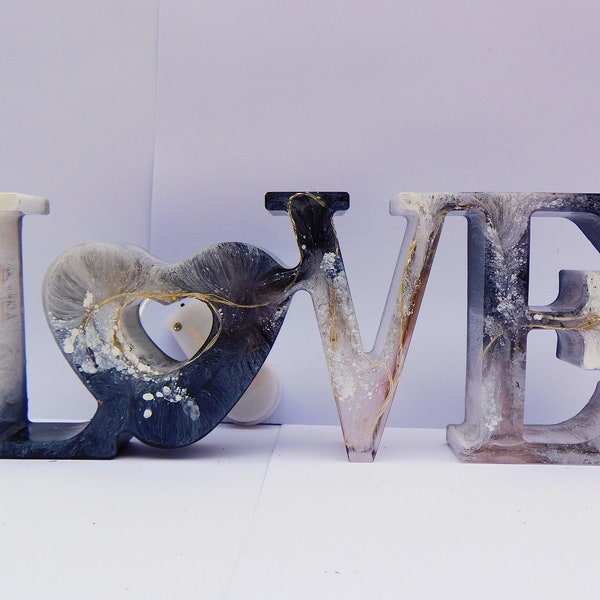 Led Resin Table - Etsy