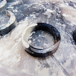 Moon Phase Original Wall Clock 24.5cm Silent Resin Wall | Etsy