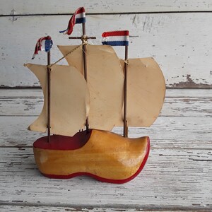 Holland Souvenir, Dutch Clog Ship, Wooden Sailboat, Holland Shoe Boat ...