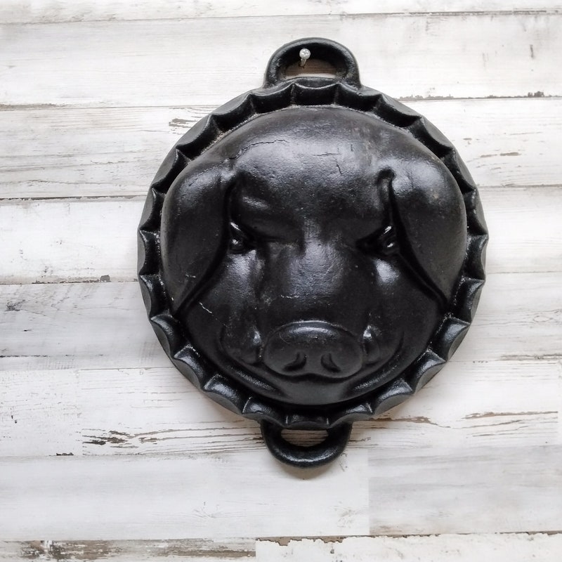Cast Iron Pig - Etsy