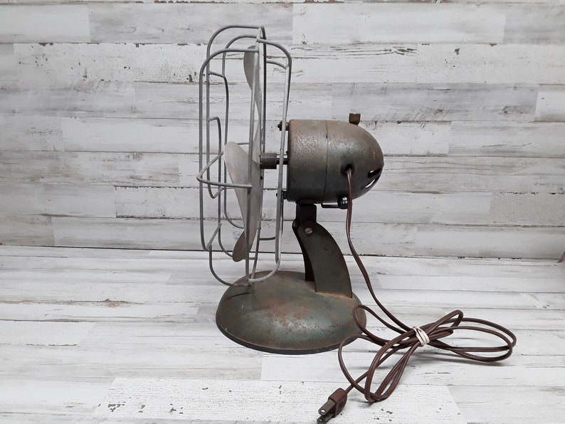 Vintage Super Lectric Electric Table Top Fan / Vintage Fan / Farmhouse ...