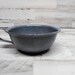 Vintage Slate Gray Enamel Coffee Cup / Vintage Enamelware Coffee Cups ...