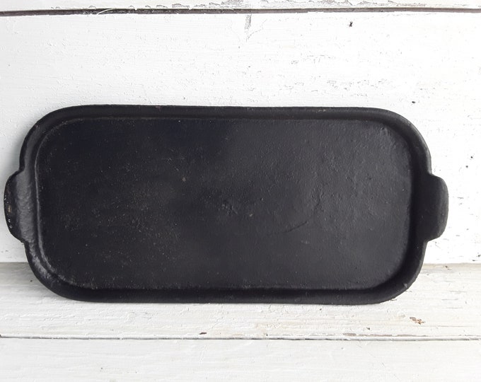 Antique 1800's Small Cast Iron Griddle Toy Size With Gate Mark - Etsy