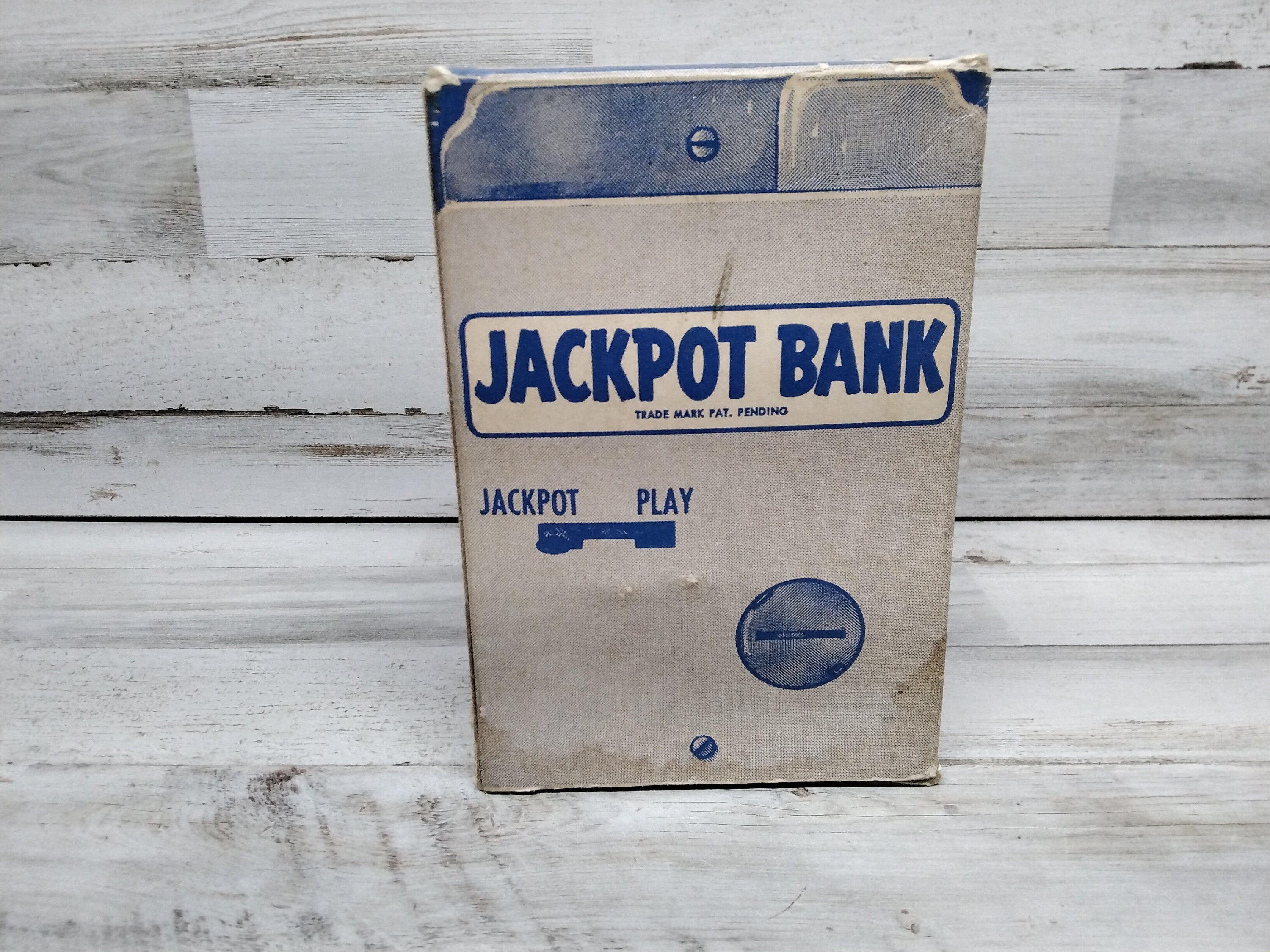 Slot Machine Coin Bank / Reno Plastic Mfg Co Sparks, Nevada / Jackpot ...