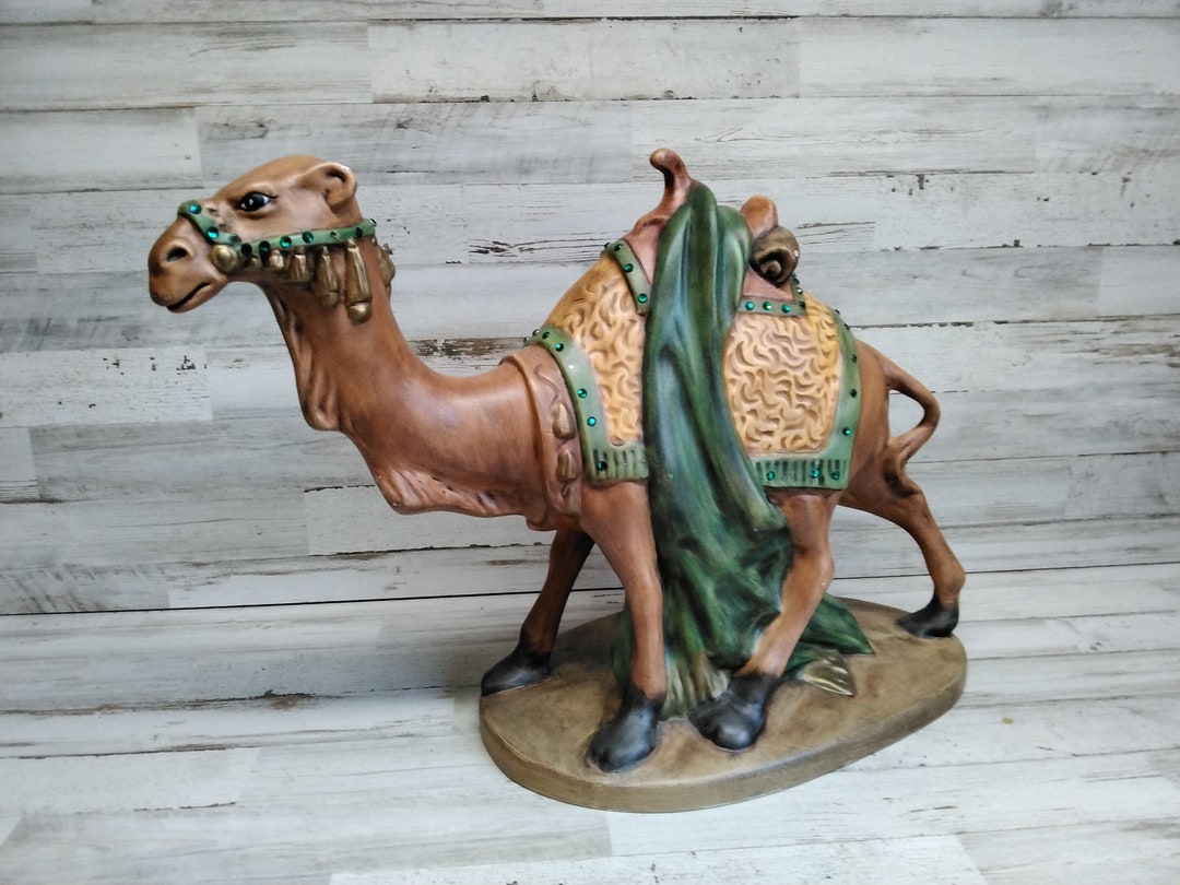 Nativity Ceramic Camel Made by M. Wofford - Etsy