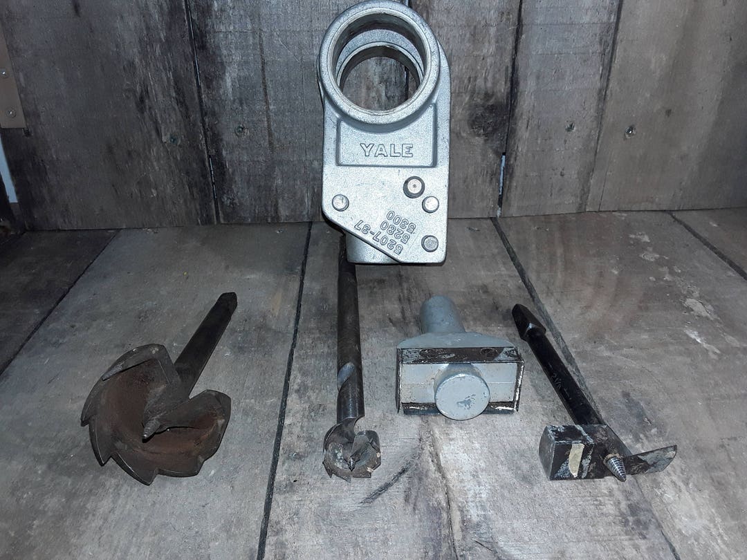 Vintage Yale Solid Door Hole Cutter Vintage Yale Carpenter Tools - Etsy