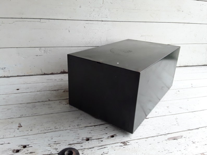 Vintage Cole Card Catalog Box Steel Army Green/olive STEAMPUNK - Etsy