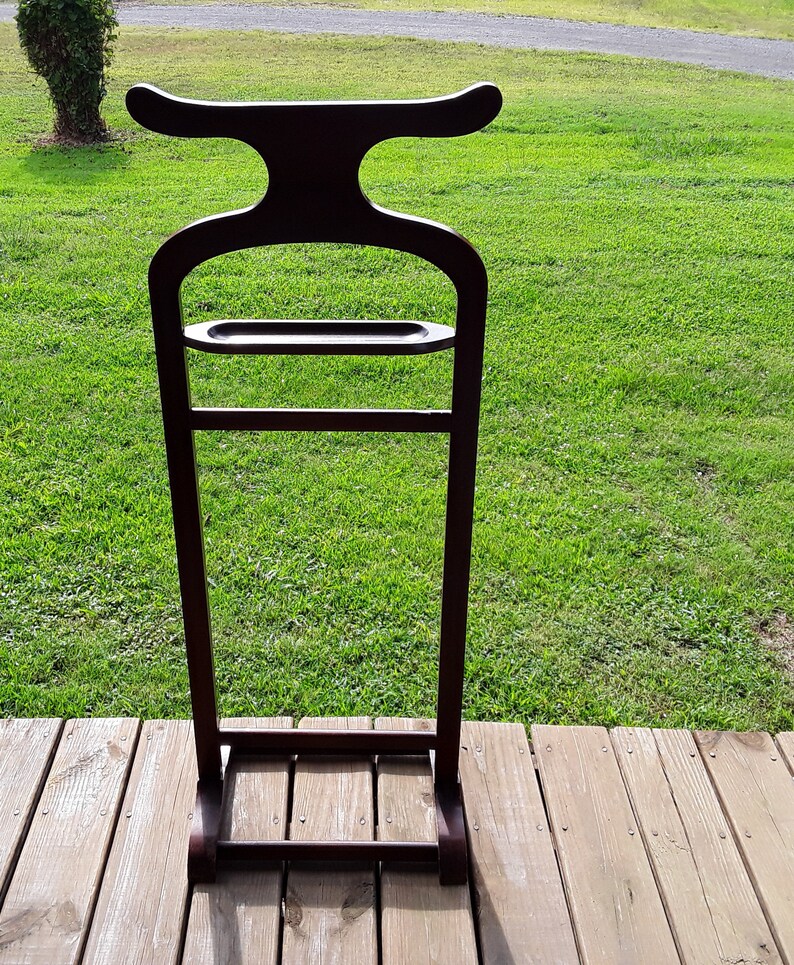 Man Suit Valet/wardrobe Butler Rack | Etsy